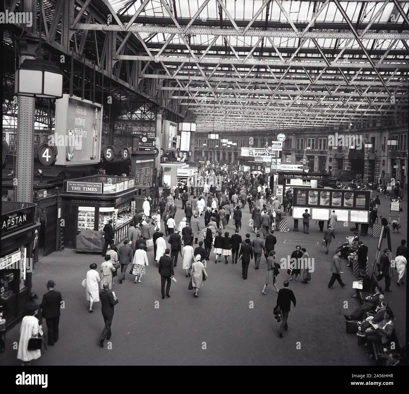 1960s Train Station Uk High Resolution Stock Photography and Images - Alamy