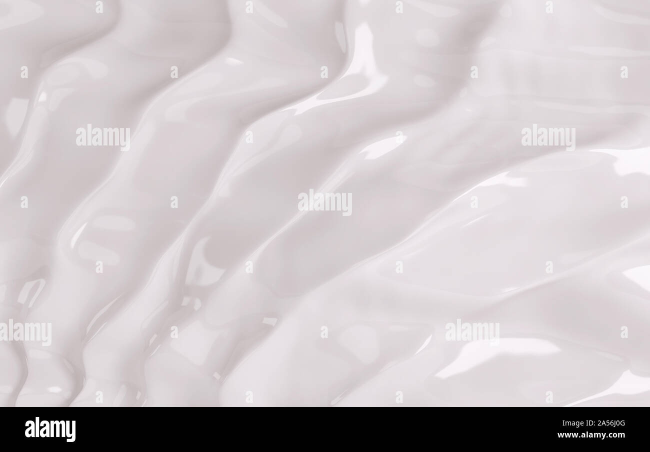 White silk drapery and fabric background. 3d rendering Stock Photo - Alamy