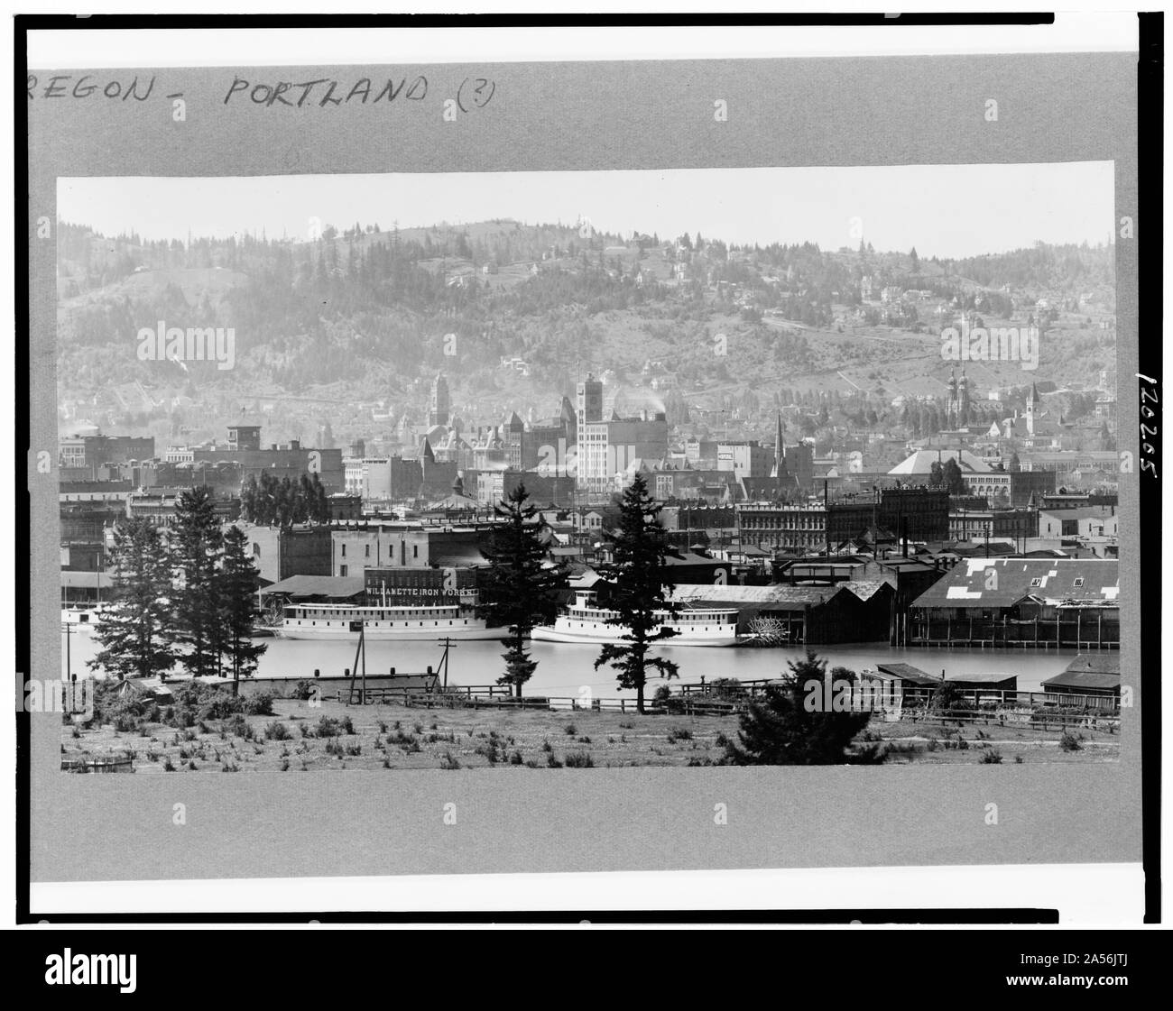 Portland view Black and White Stock Photos & Images - Alamy
