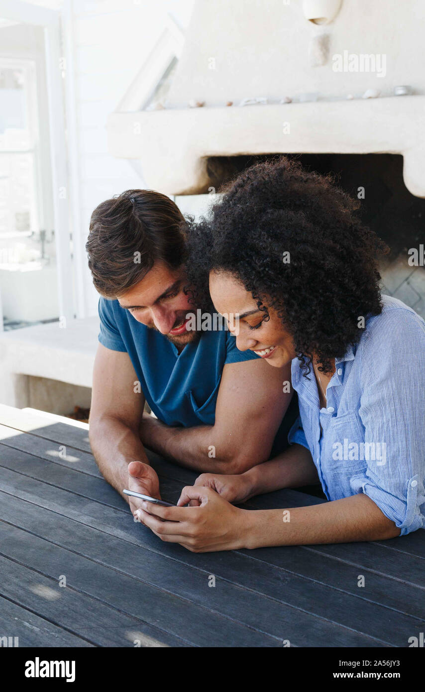 Couple wearing house hi-res stock photography and images - Alamy