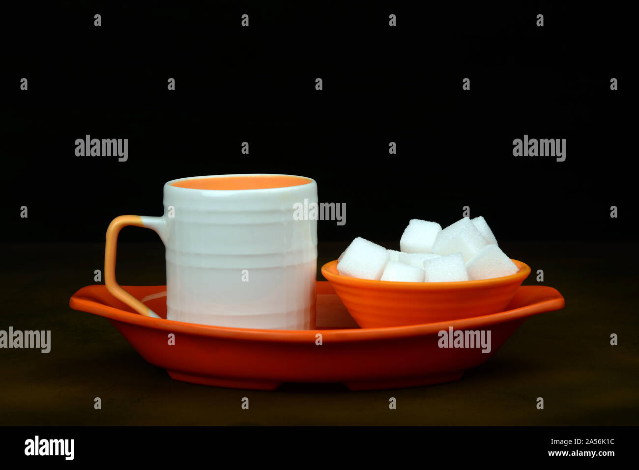 Tea with sugar cubes hi-res stock photography and images - Alamy