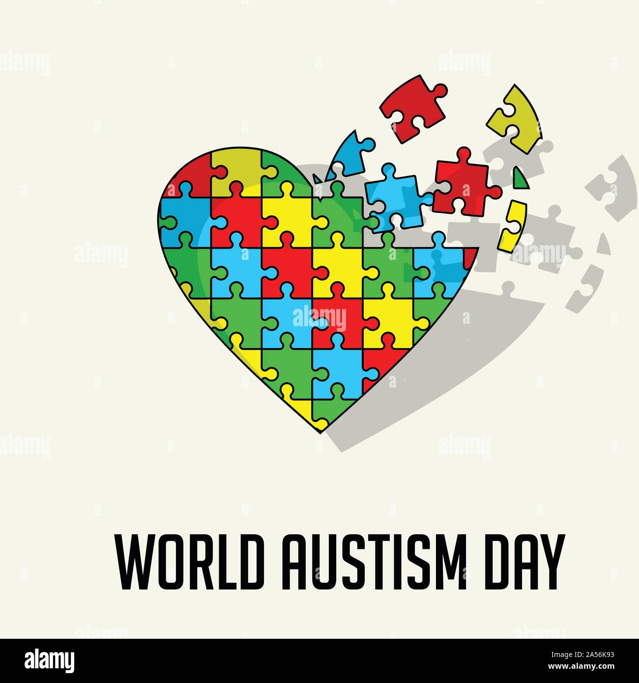 World Autism Day Stock Vector Image & Art - Alamy