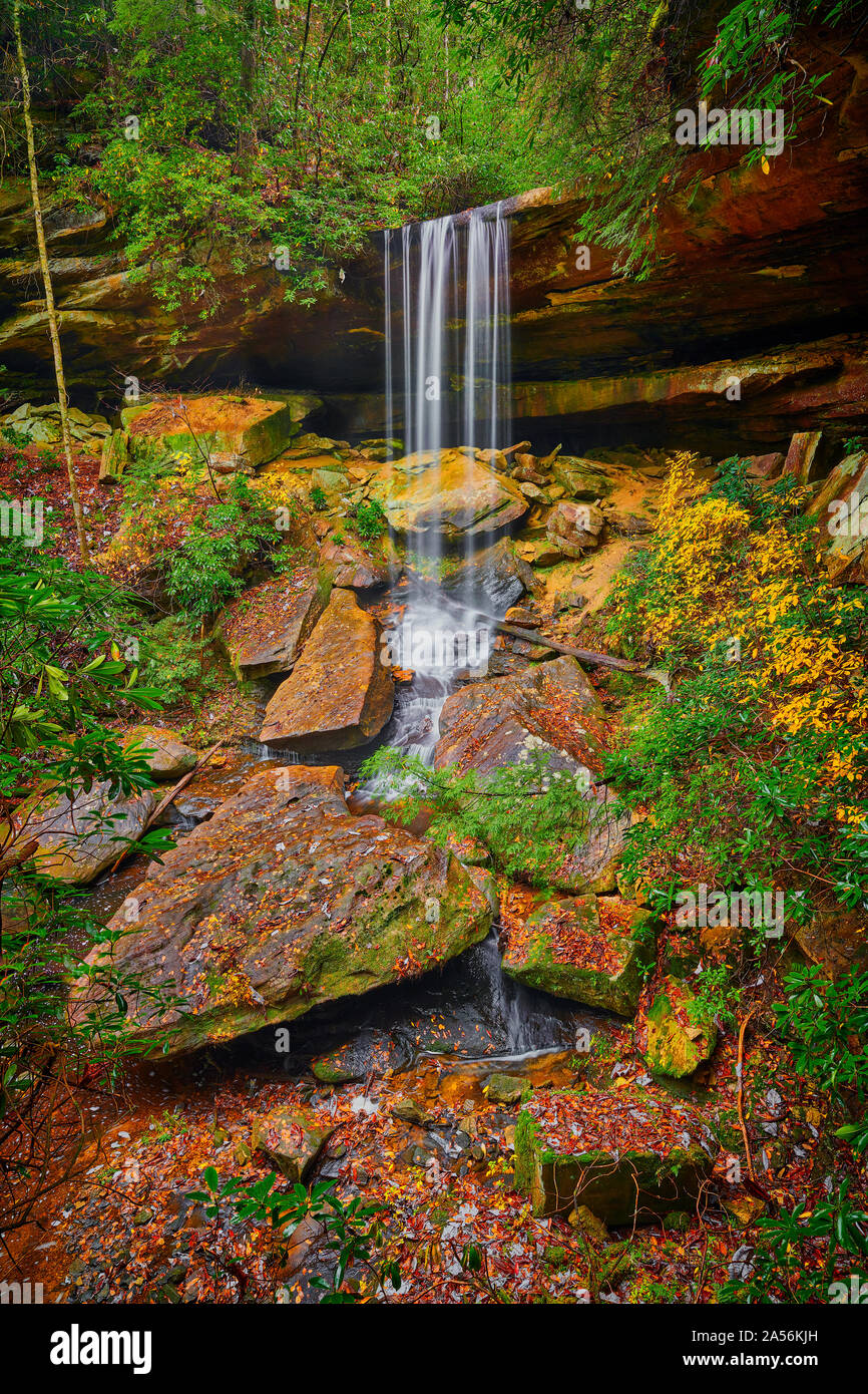 Van hook falls hi-res stock photography and images - Alamy