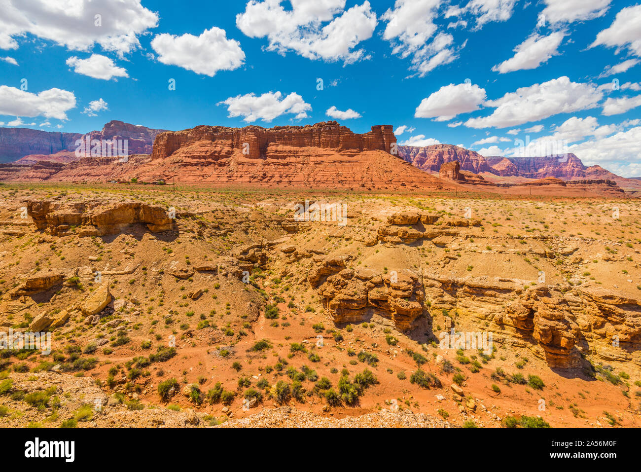 Vermillion Cliffs near the Colorado river Stock Photo - Alamy
