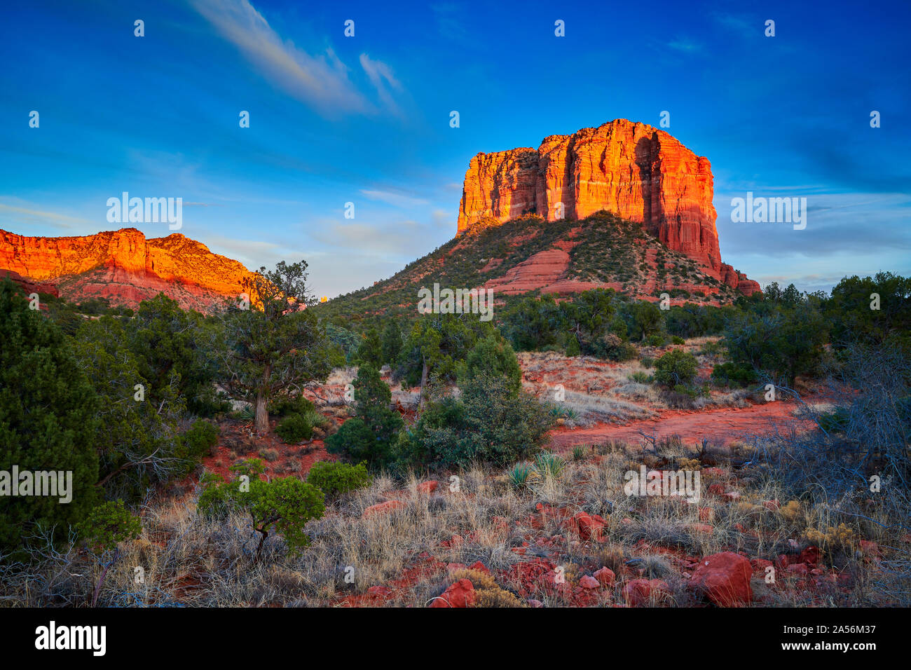 Courthouse Butte, AZ Stock Photo - Alamy