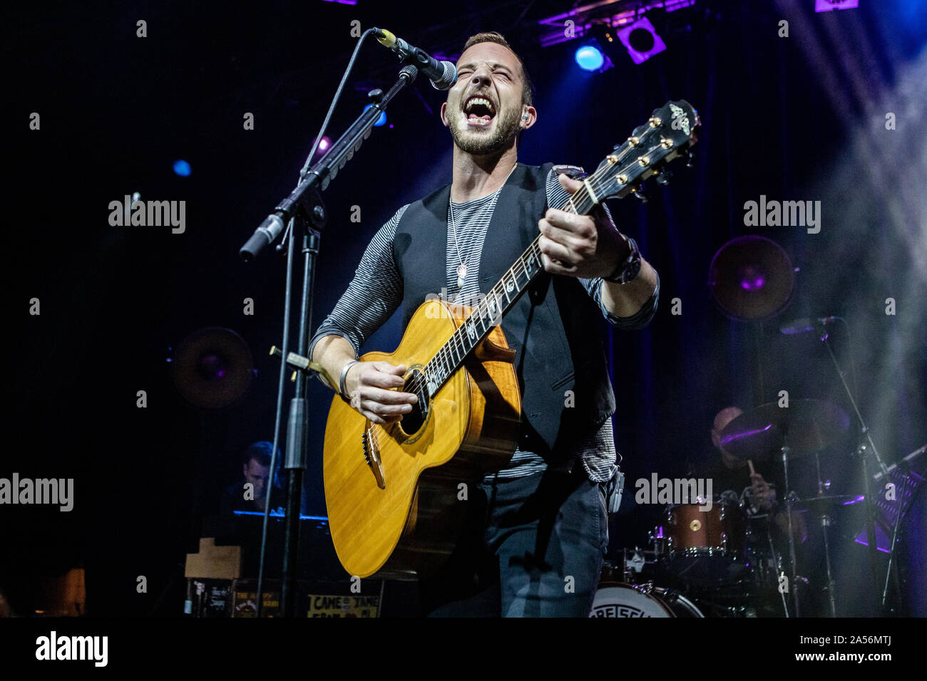 Milan Italy. 17 October 2019. The English singer-songwriter JAMES ...