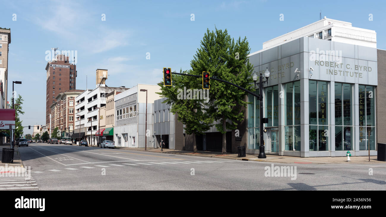 View of downtown Huntington, West Virginia Stock Photo - Alamy
