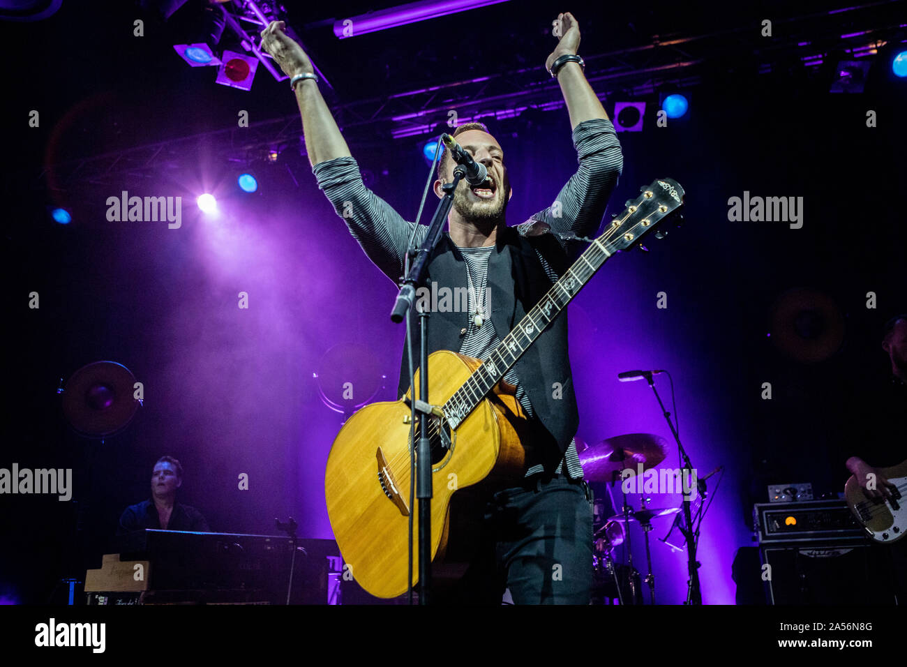 Milan Italy. 17 October 2019. The English singer-songwriter JAMES ...