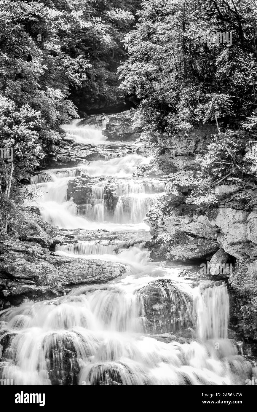 Cullasaja river waterfall hi-res stock photography and images - Alamy