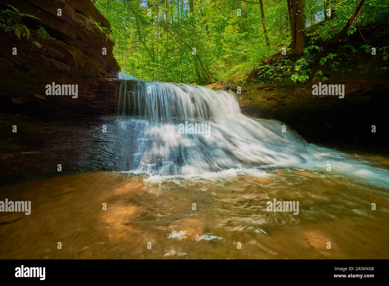 Creation Falls, Red River Gorge KY Stock Photo - Alamy