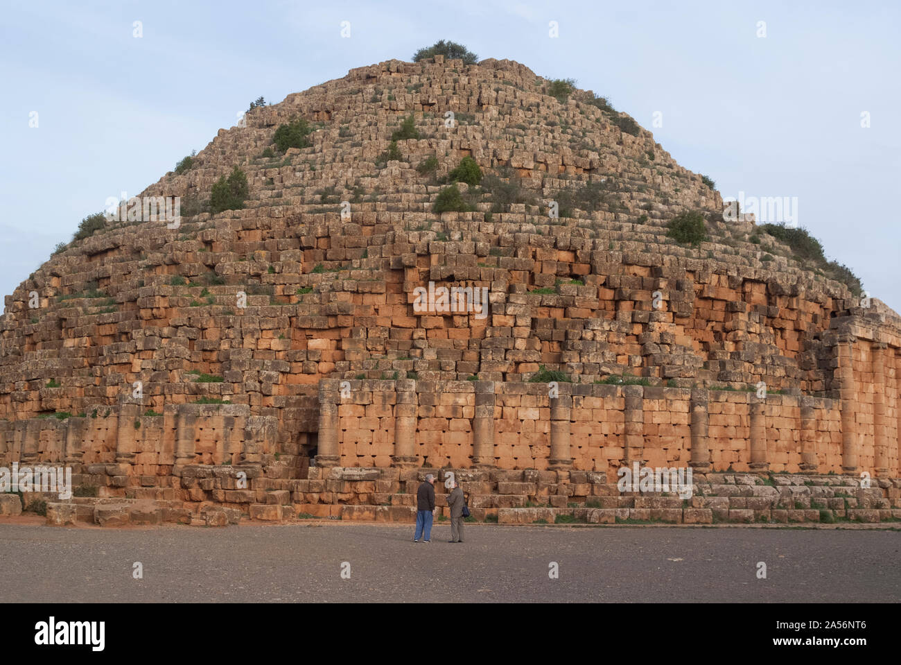 The Royal Mausoleum of Mauretania, the burial place of King Juba II and ...