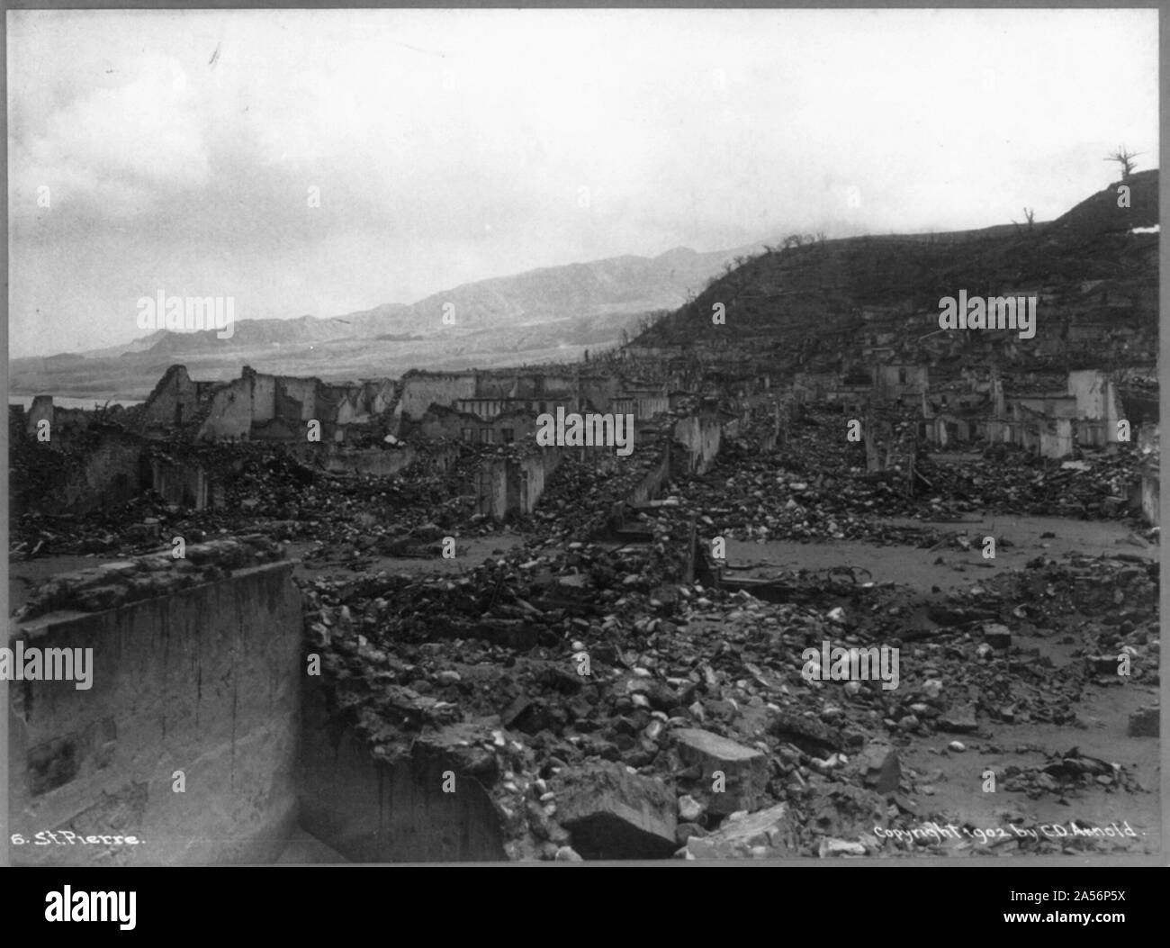 Mount Pelee After Eruption
