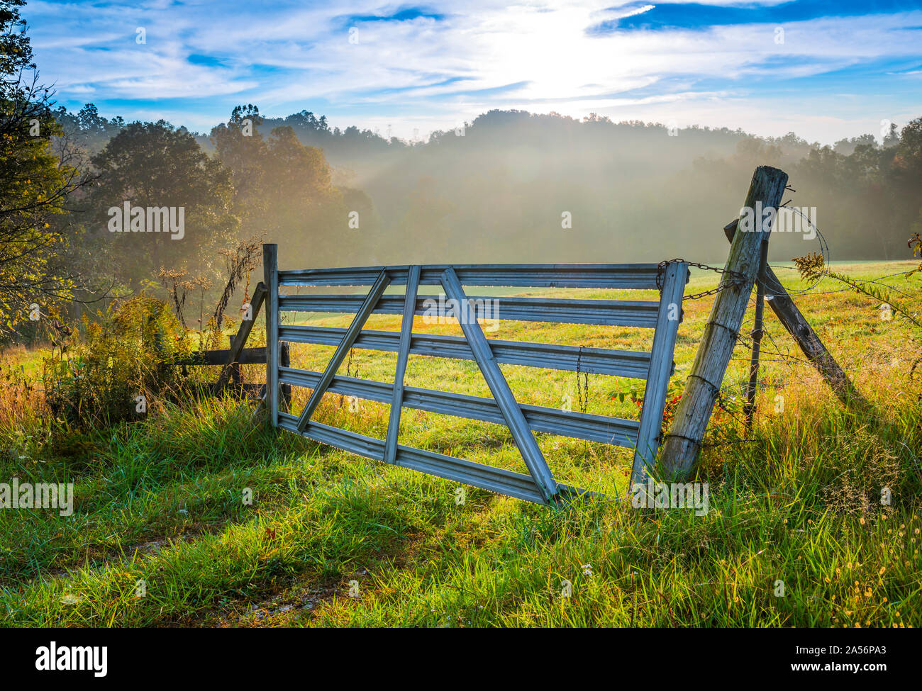 Old Farm Gate #4 Stock Photo - Alamy
