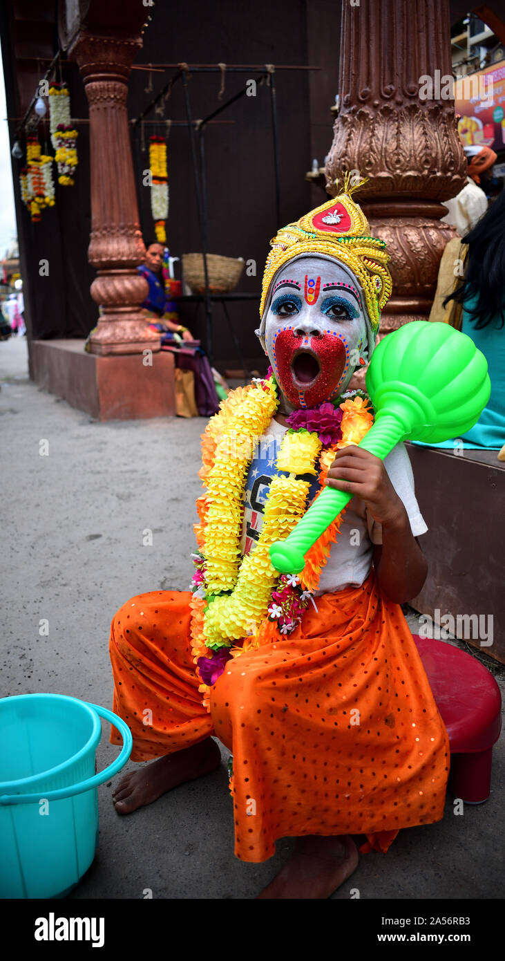 Lord Hanuman Mask High Resolution Stock Photography and Images - Alamy