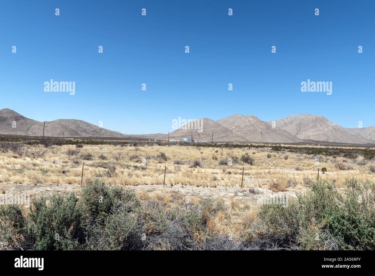 View of the Guadalupe Mountains in Guadalupe Mountains National Park in ...