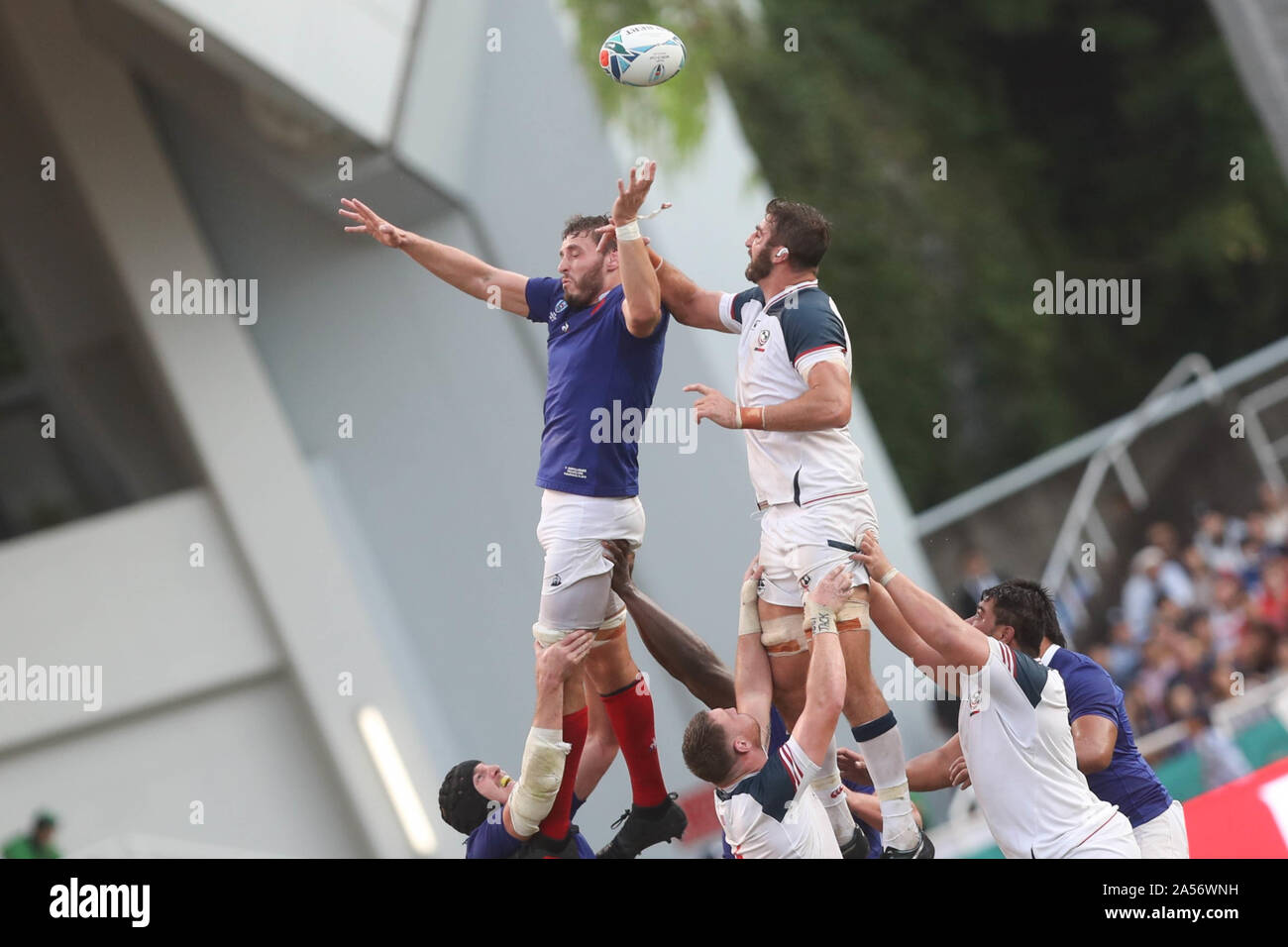 Paul Gabrillagues Team France during the World Cup Japan 2019, Pool C ...