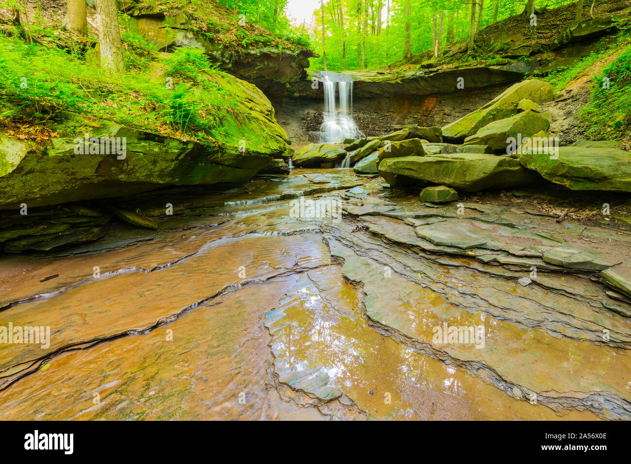 Blue Hen Falls Stock Photo - Alamy
