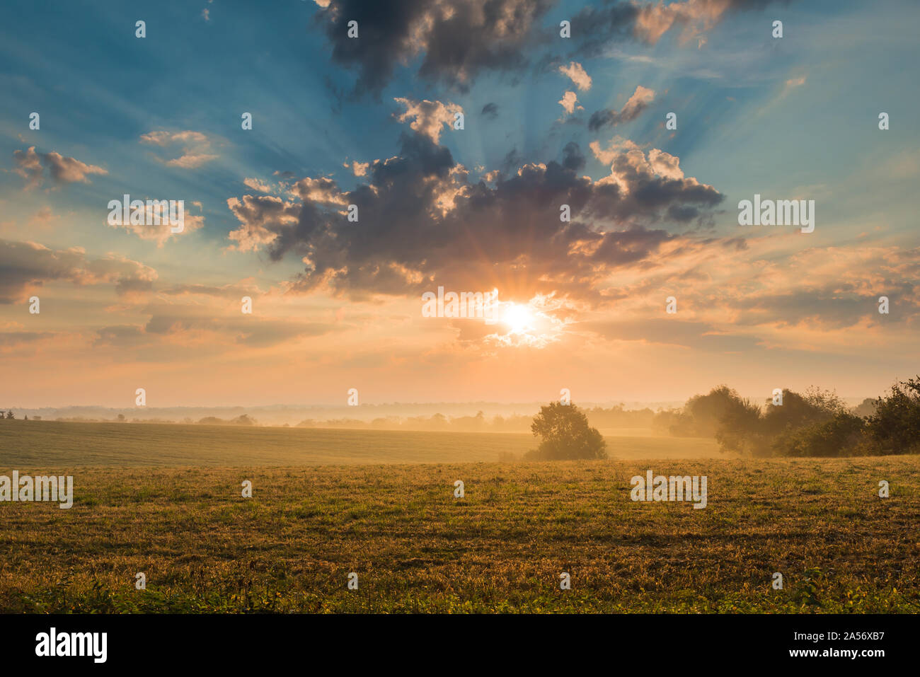 Sunrise agriculture hi-res stock photography and images - Alamy