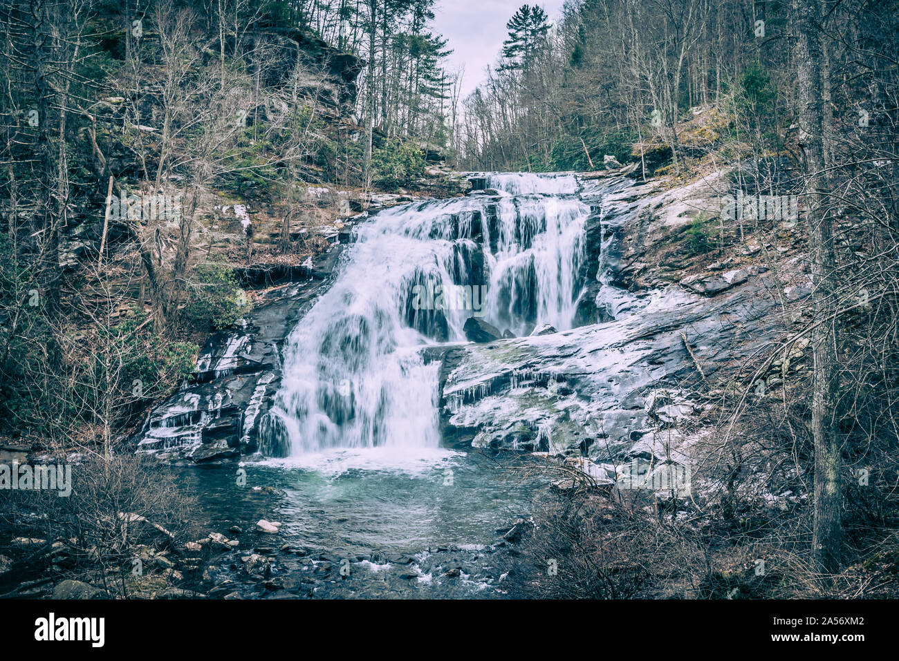 Bald river falls waterfall hi-res stock photography and images - Alamy