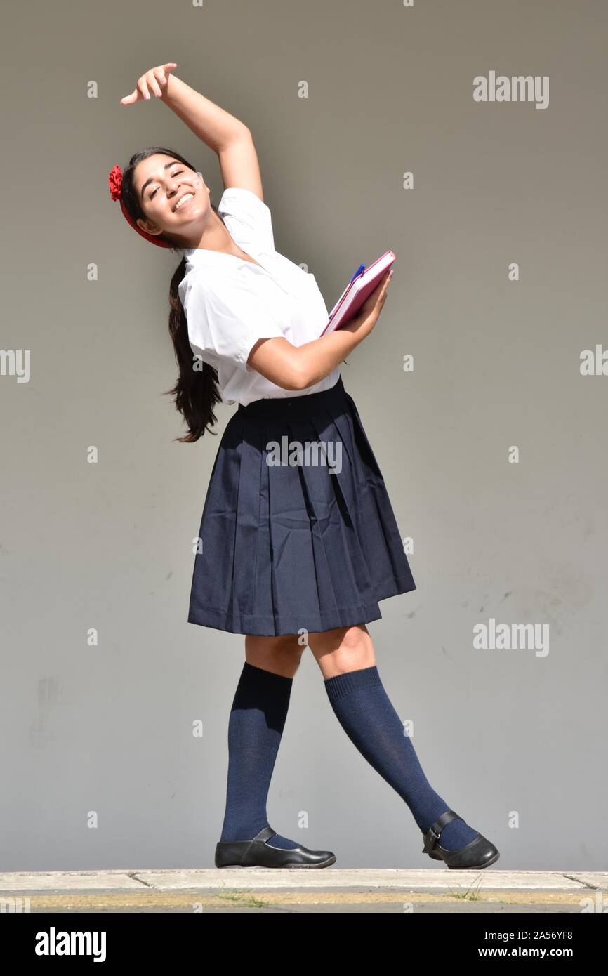 Female Dance Student Posing Stock Photo - Alamy