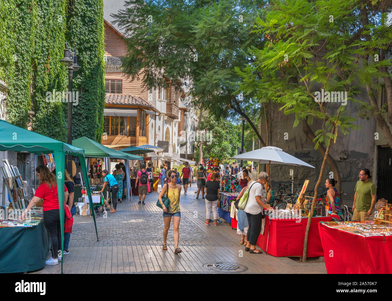 Barrio lastarria and santiago hi-res stock photography and images - Alamy