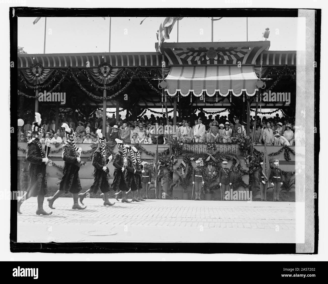 Viewing stand, parade, 5/6/23 Stock Photo - Alamy