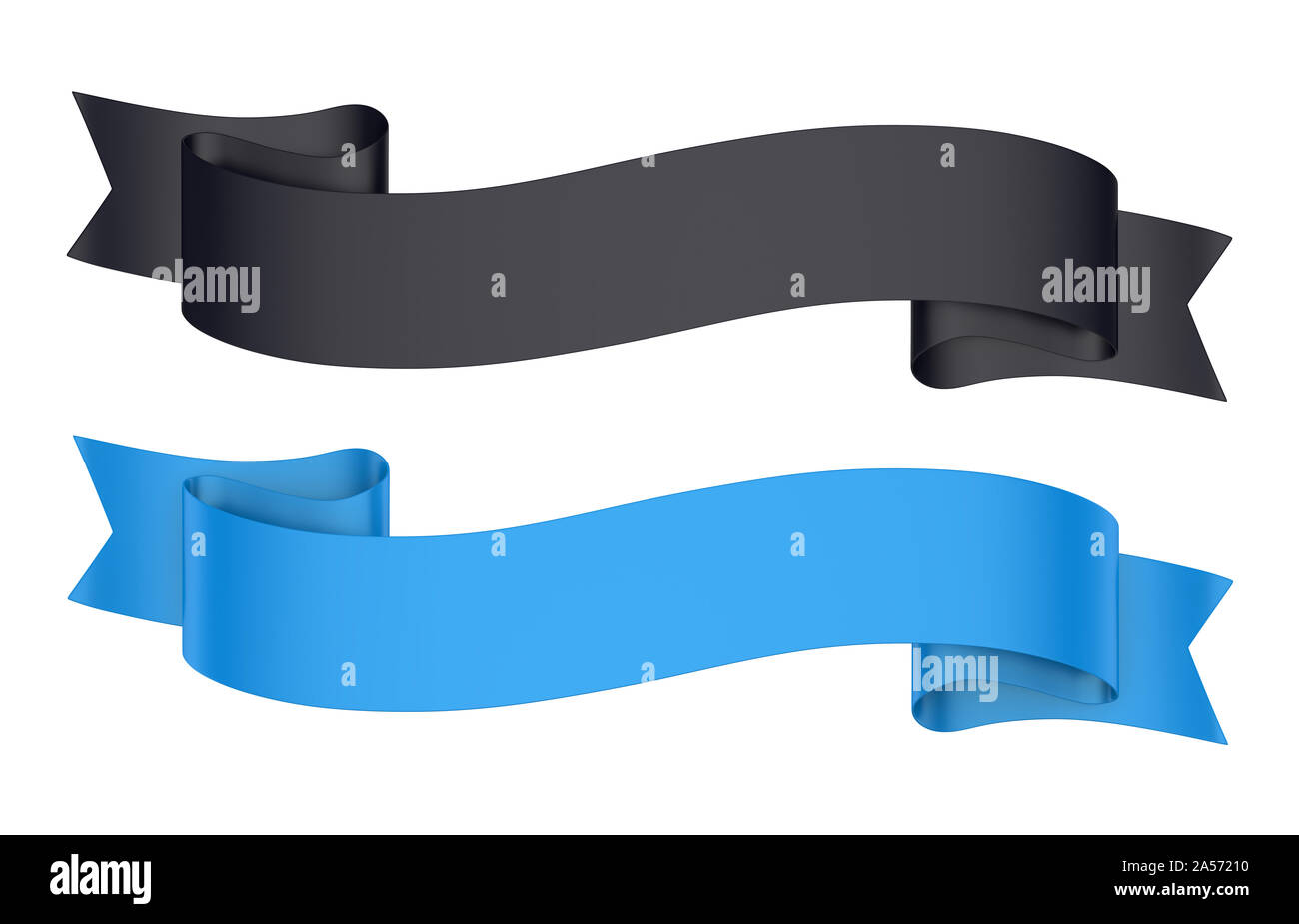 Black ribbon banner hi-res stock photography and images - Alamy