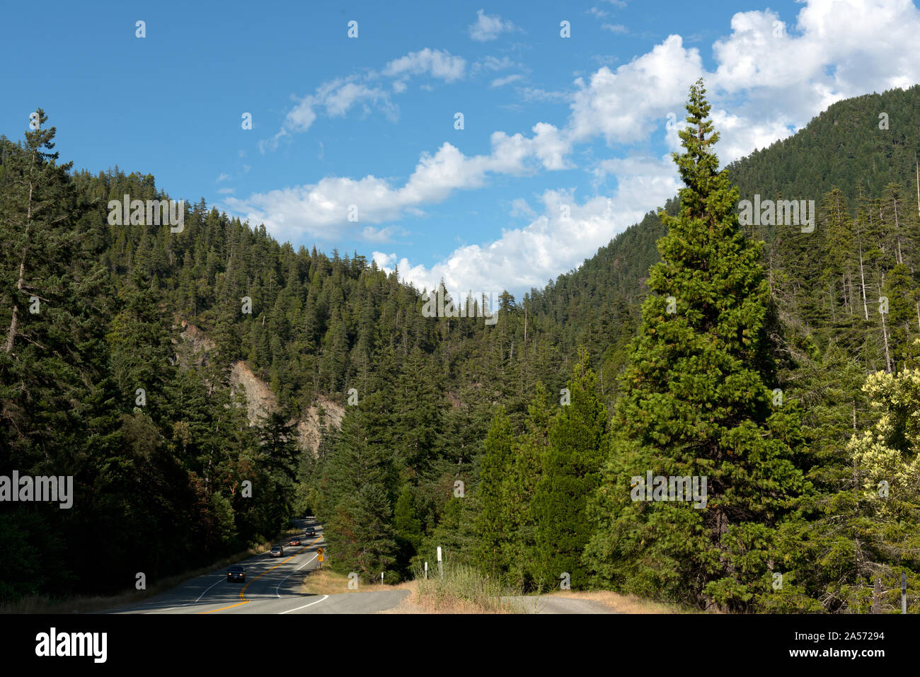 Views along scenic Route 101 in Northern California Stock Photo - Alamy