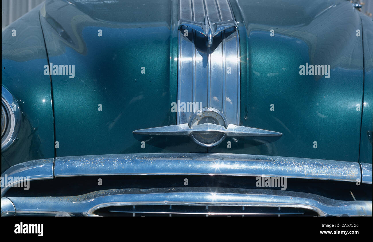 Vintage Pontiac grille Stock Photo - Alamy