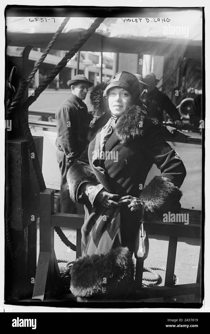 Violet D. Long Stock Photo - Alamy