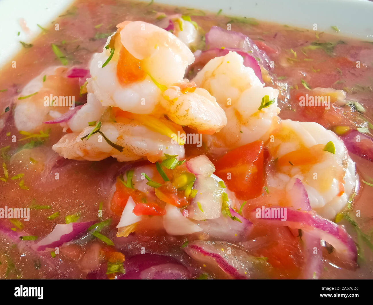 Ecuadorian Shrimp Ceviche