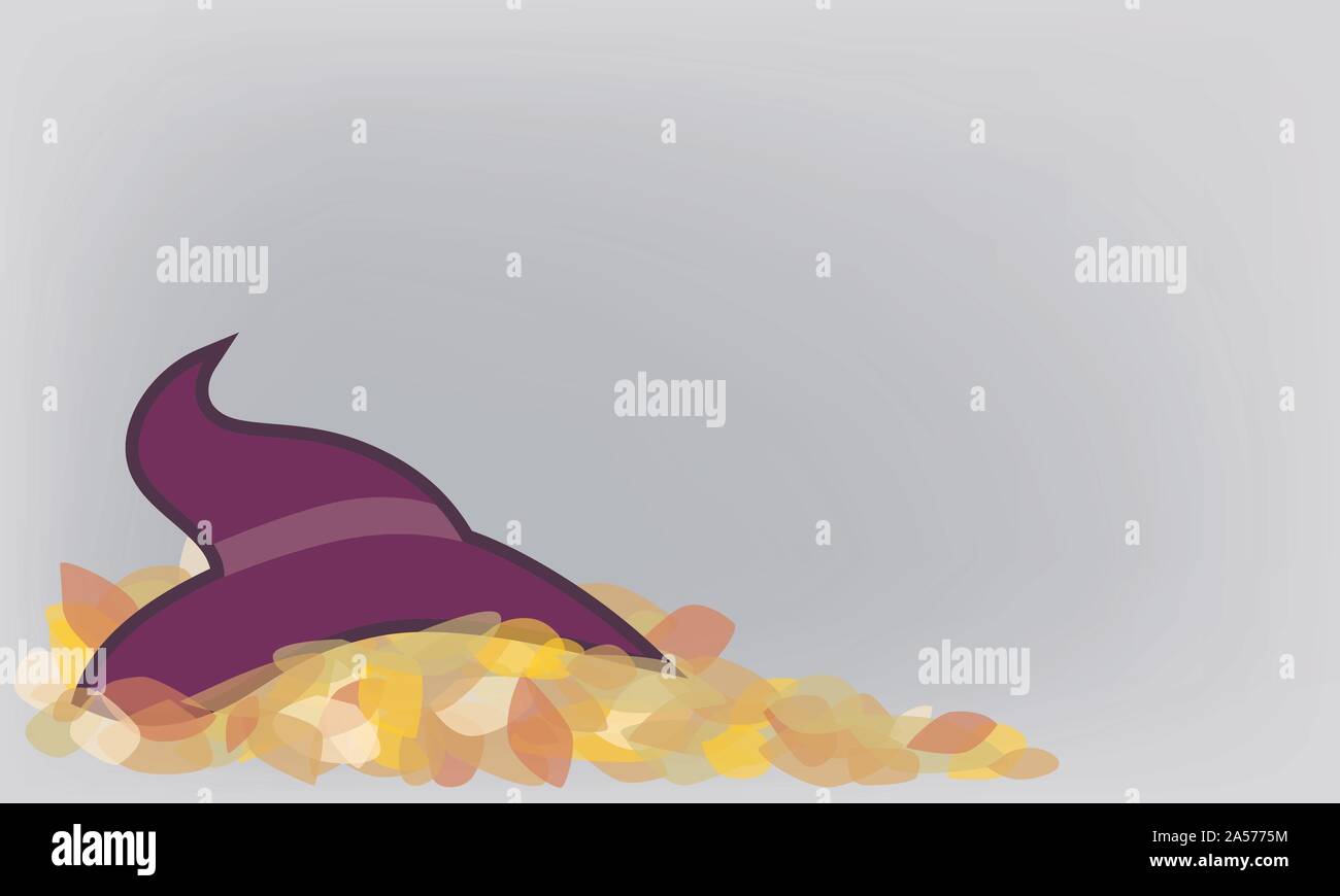 simple magic hat transparent leaves blue background by jziprian Stock ...