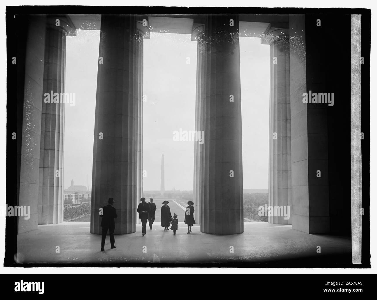 Lincoln memorial monument Cut Out Stock Images & Pictures - Alamy