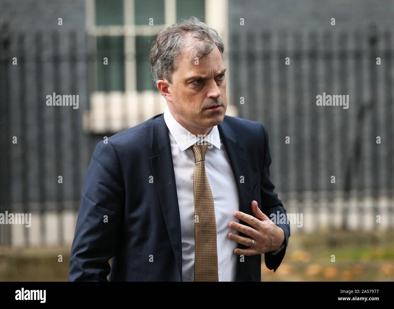 North ireland secretary julian smith in downing street hi-res stock ...