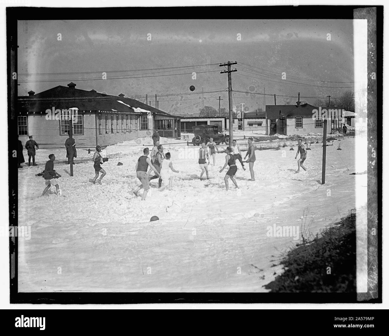 Winter field in snow Black and White Stock Photos & Images - Alamy
