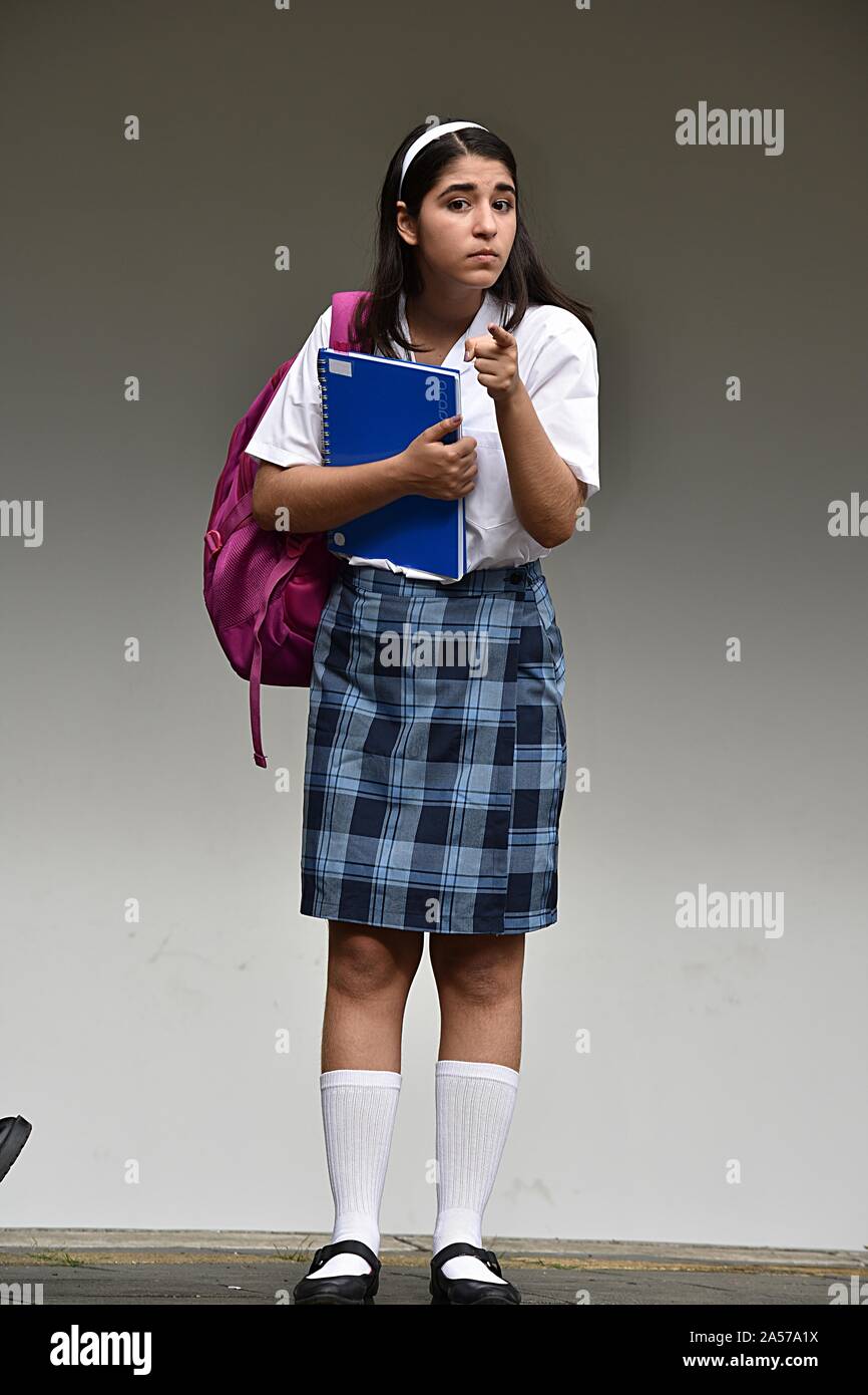 An Angry Cute Colombian Person Stock Photo - Alamy