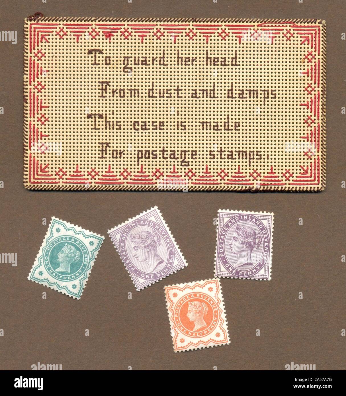 Victorian stamp hi-res stock photography and images - Alamy