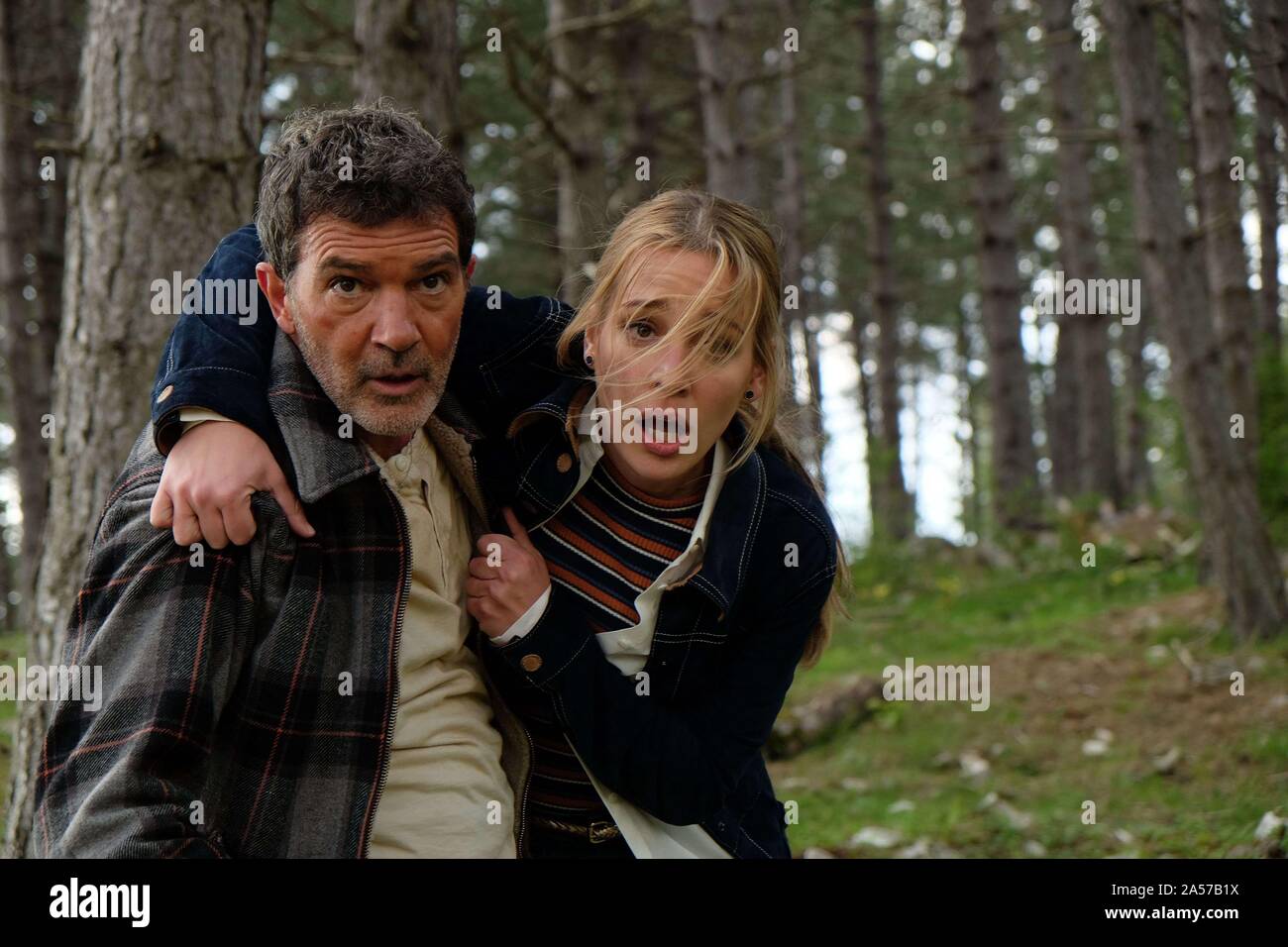 ANTONIO BANDERAS and PIPER PERABO in BLACK BUTTERFLY (2017), directed ...