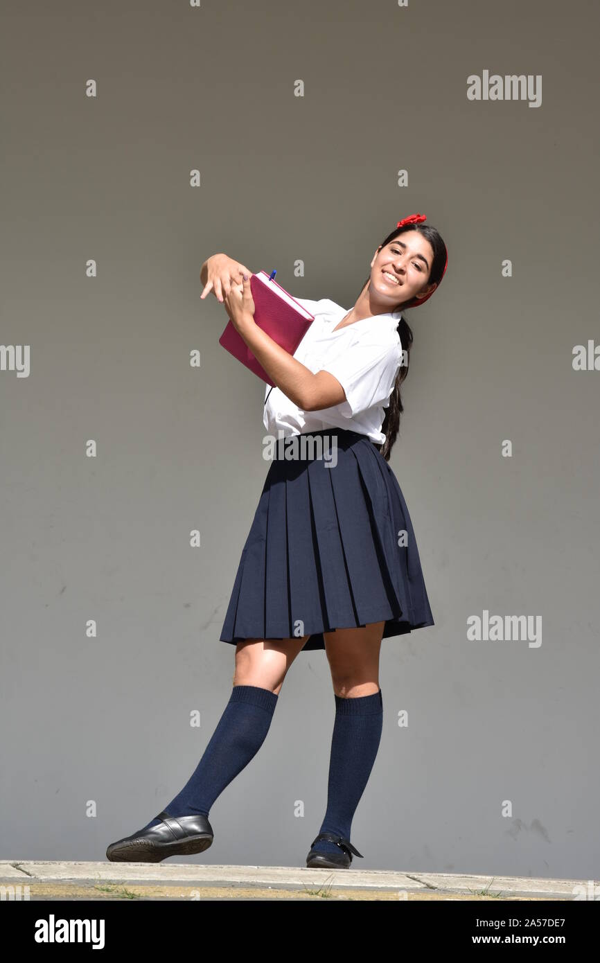Female Dance Student Posing Stock Photo - Alamy