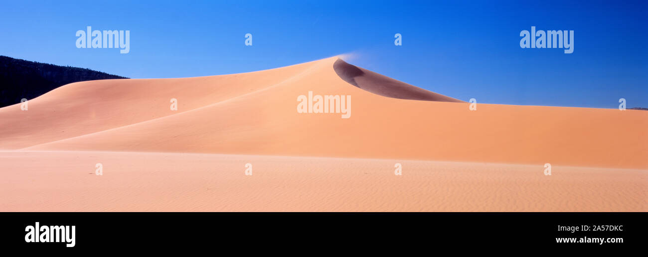 View of sand dunes, Utah, USA Stock Photo - Alamy