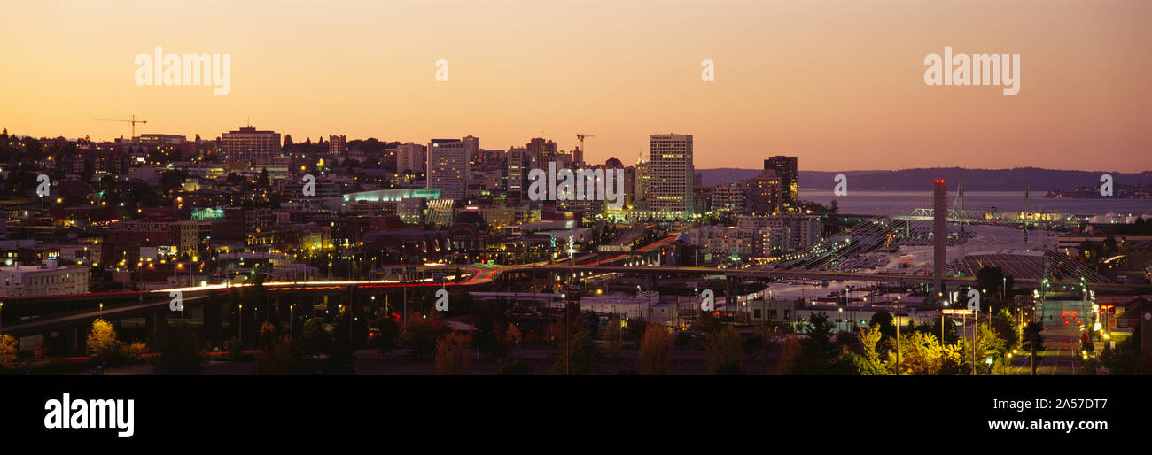 Tacoma washington skyline hi-res stock photography and images - Alamy