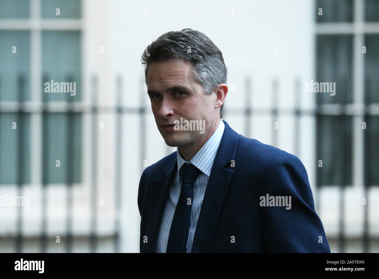 Education Secretary Gavin Williamson leaves 10 Downing Street, London ...