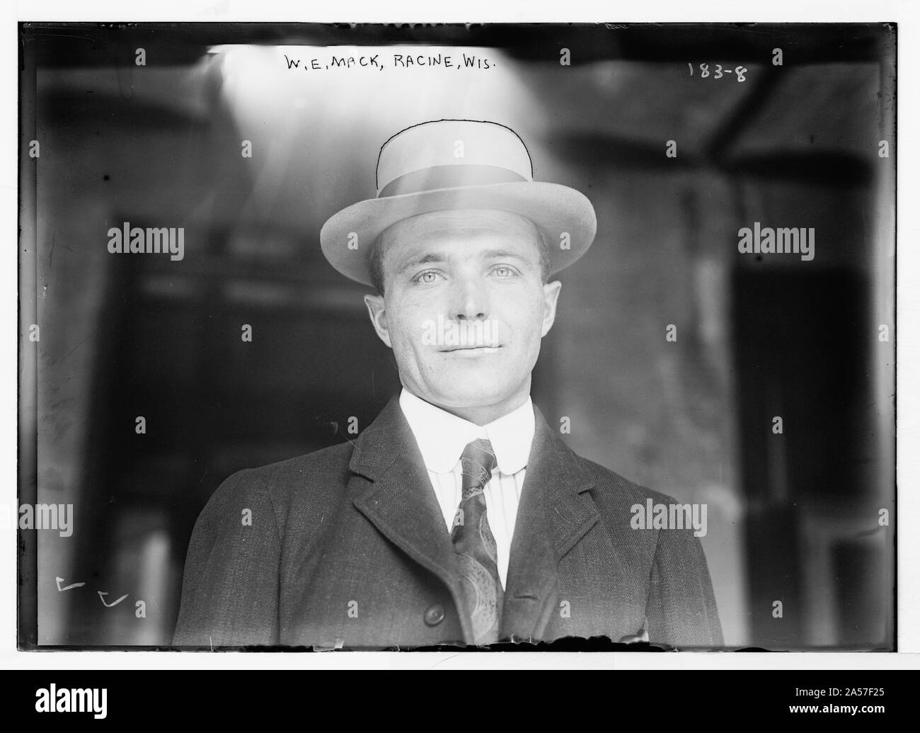 W.E. Mack, Racine, Wisc Stock Photo - Alamy