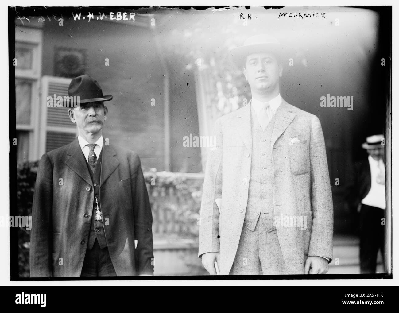 W.H. Weber and R.R. McCormack Stock Photo - Alamy