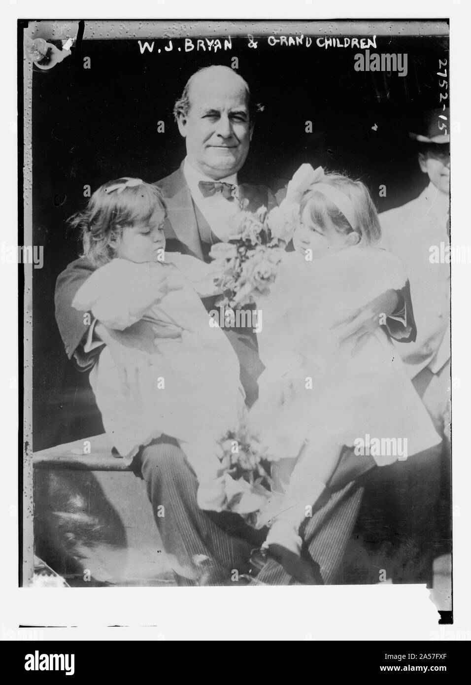 W.J. Bryan & grand children Stock Photo - Alamy