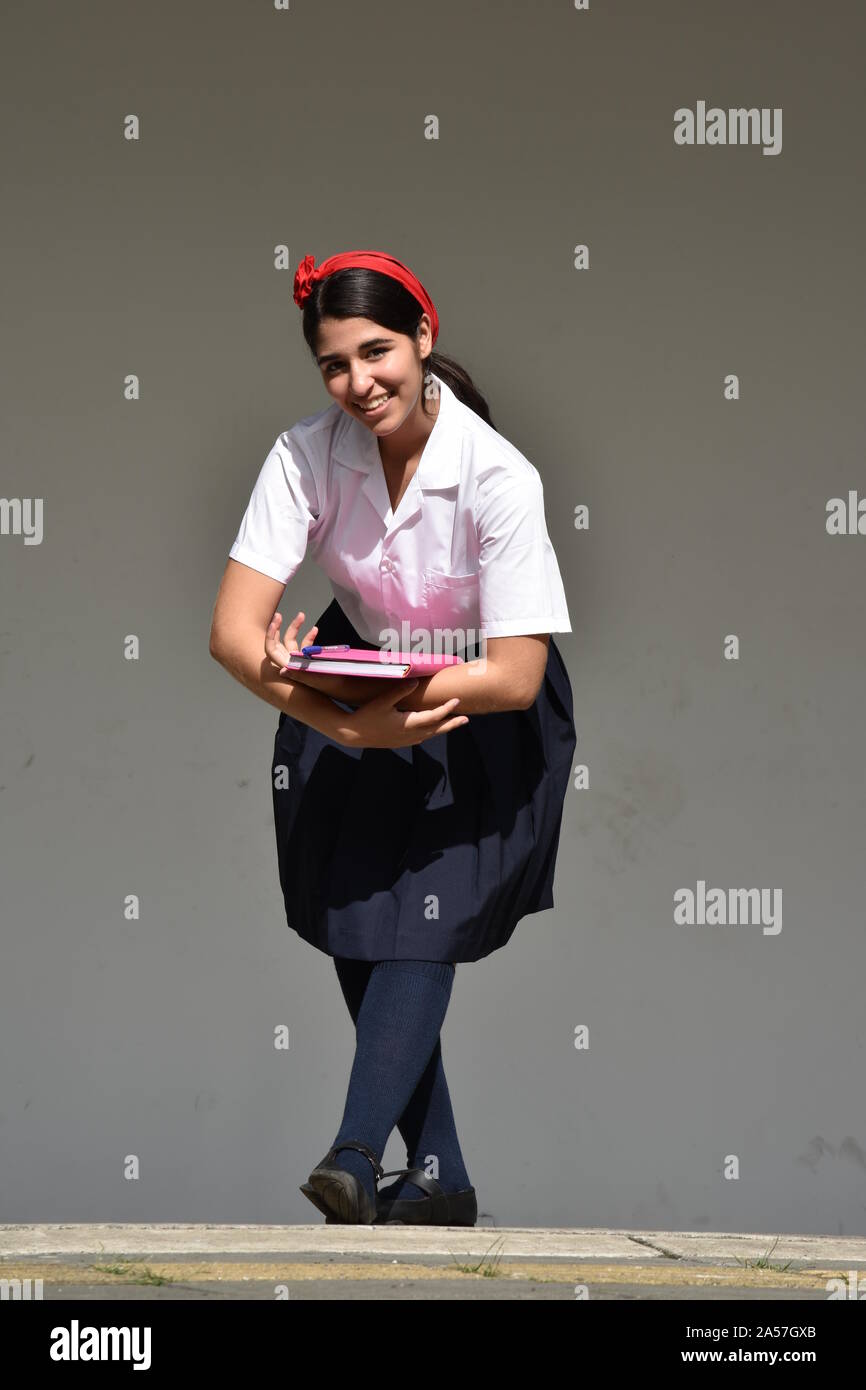 Female Dance Student Posing Stock Photo - Alamy