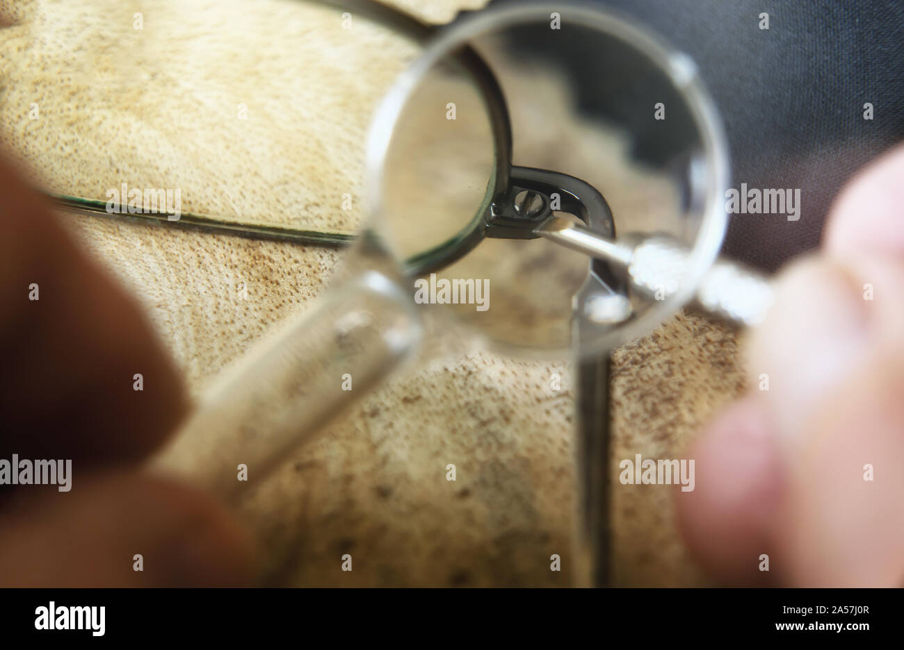 Arm of glasses hi-res stock photography and images - Alamy