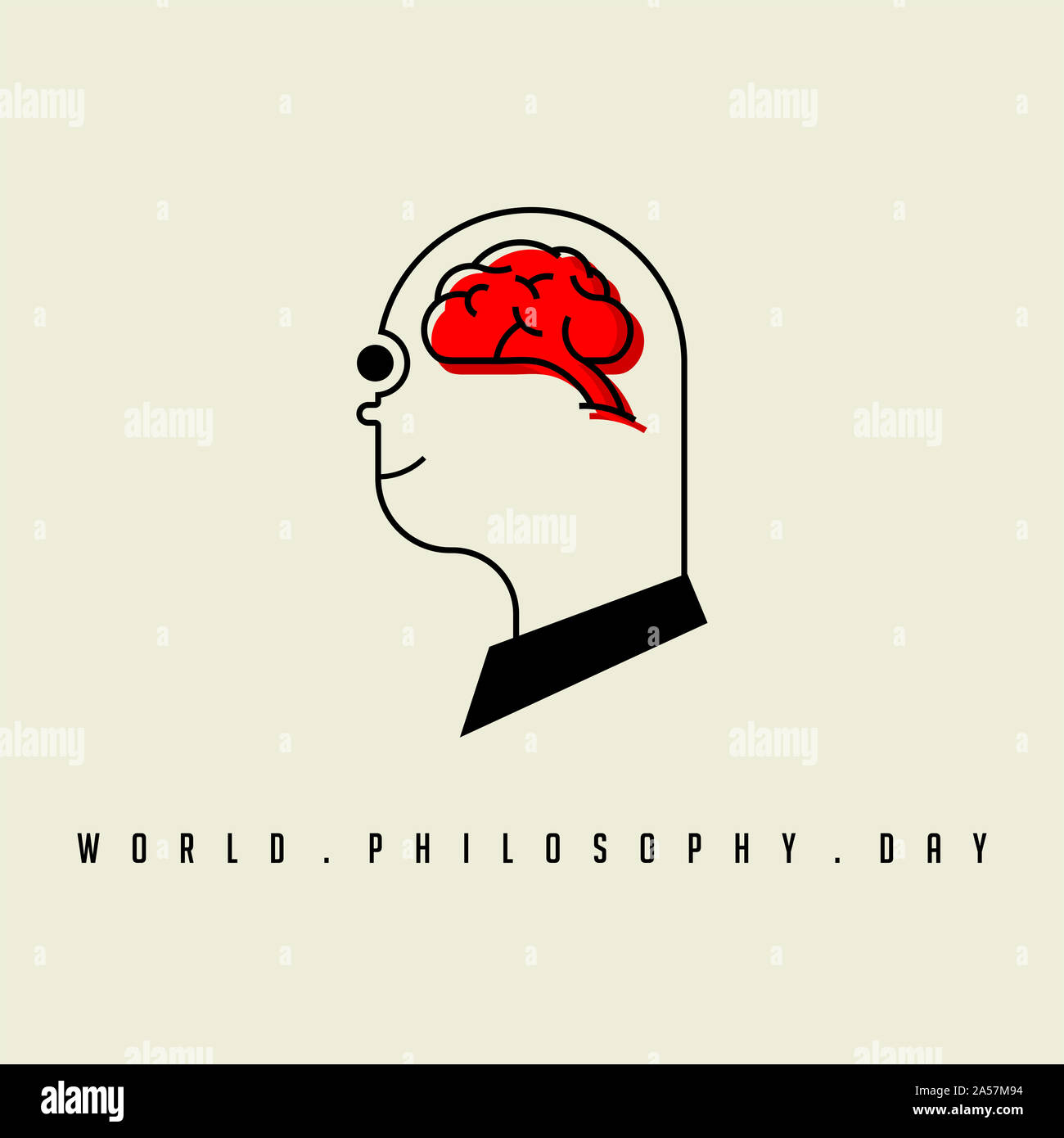 Vector drawn brain graphic hi-res stock photography and images - Alamy