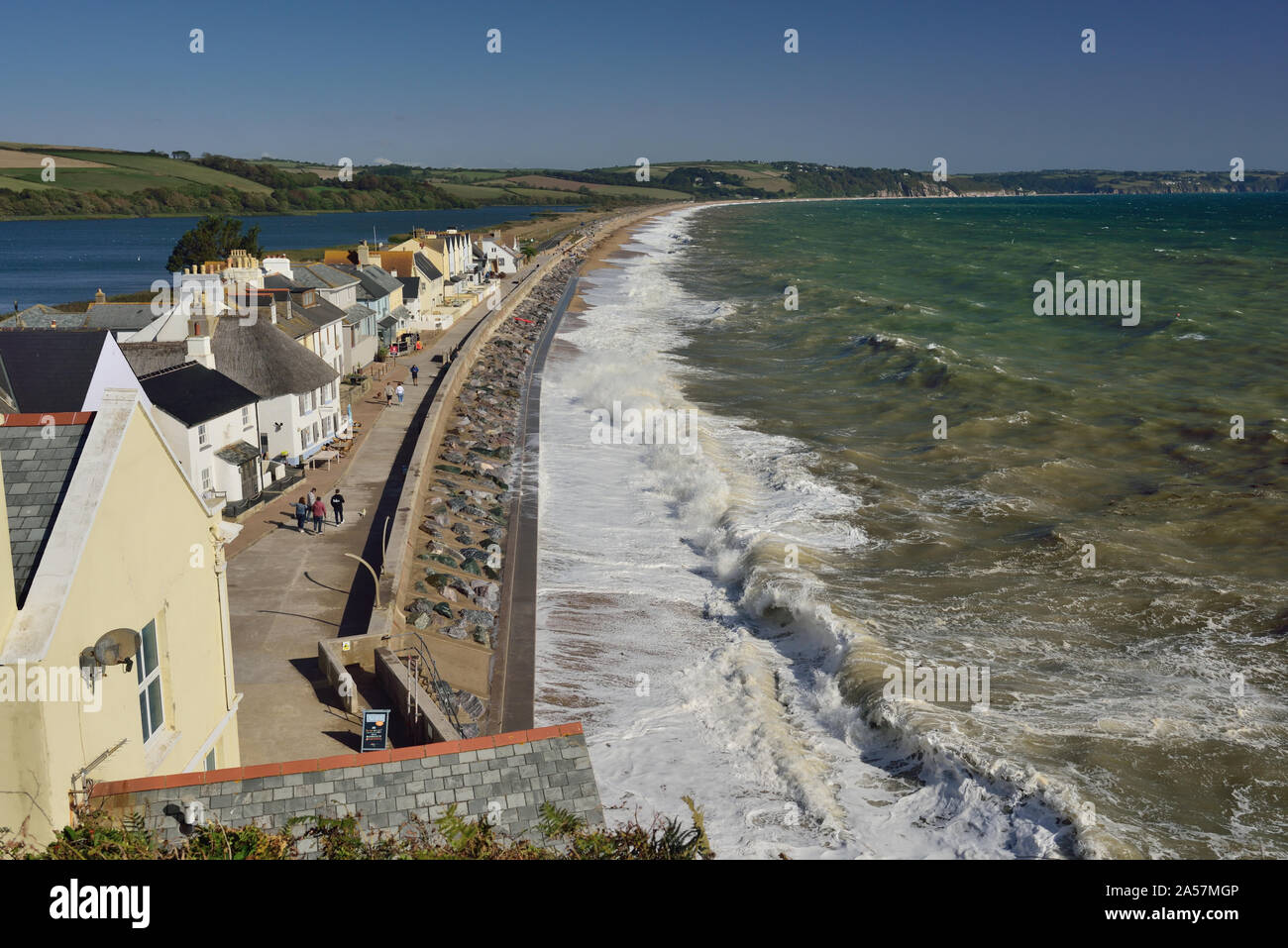Slapton sands aerial hi-res stock photography and images - Alamy