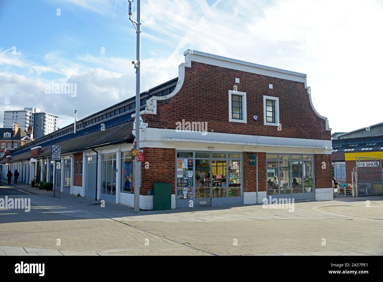 Refurbished, Sneinton Market in Nottingham Stock Photo - Alamy